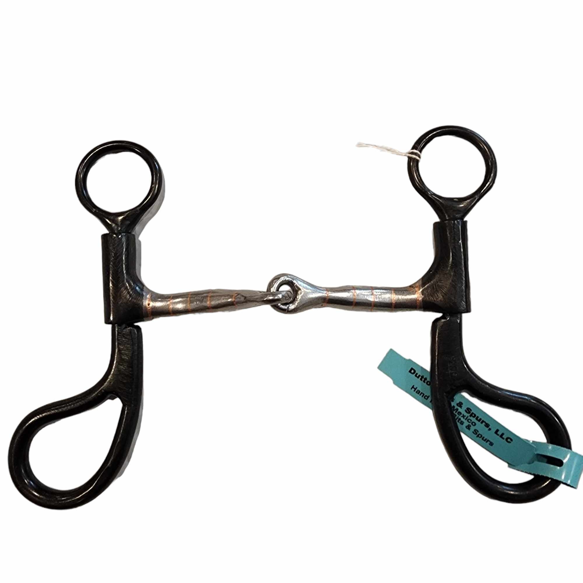 Dutton Bit 2 Piece Smooth Bar Tear Drop Shank | Katy's Corral, LLC (Square)